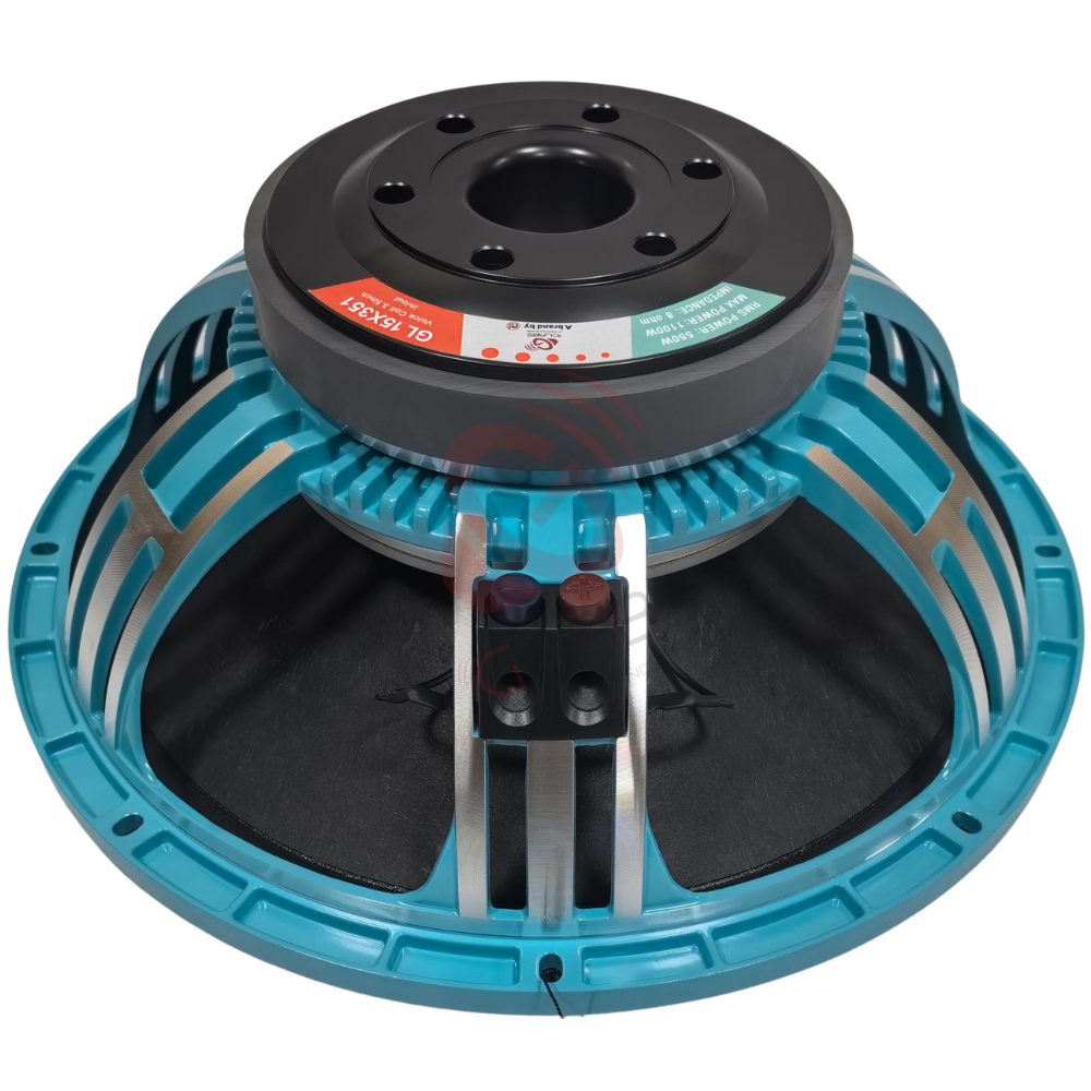 Ferrite DJ Speaker 15 Inch 550 Watt Model GL15X351 Speaker - Glabs
